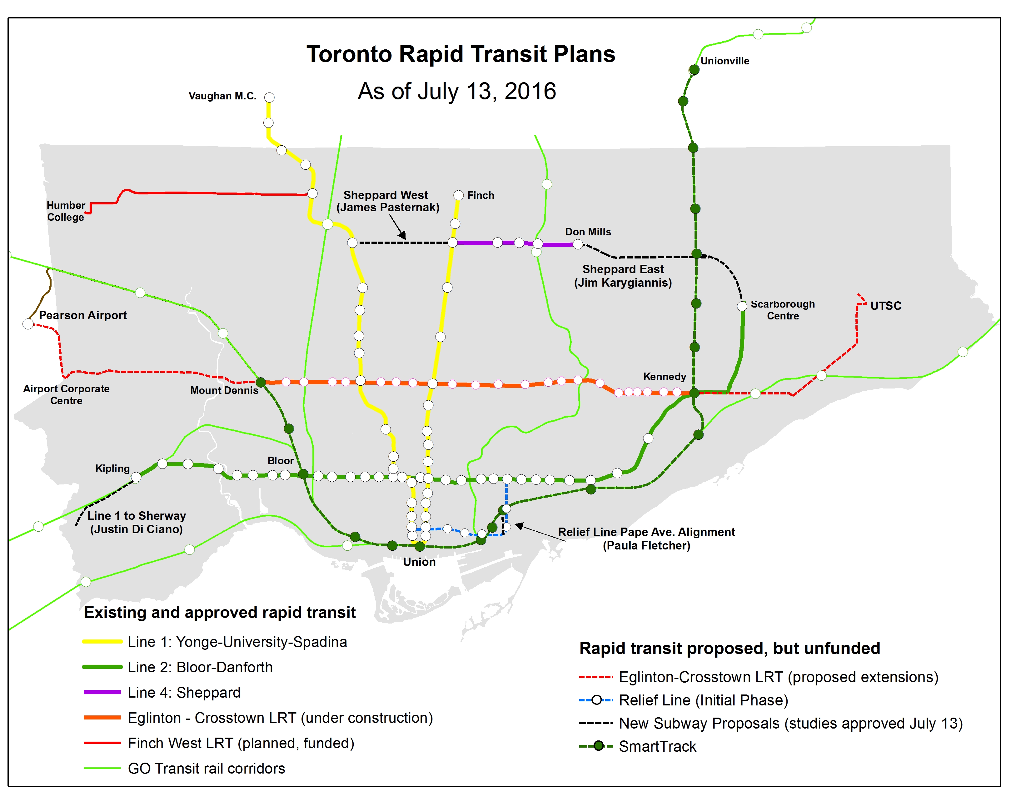 Toronto’s new rapid transit plan – Sean Marshall
