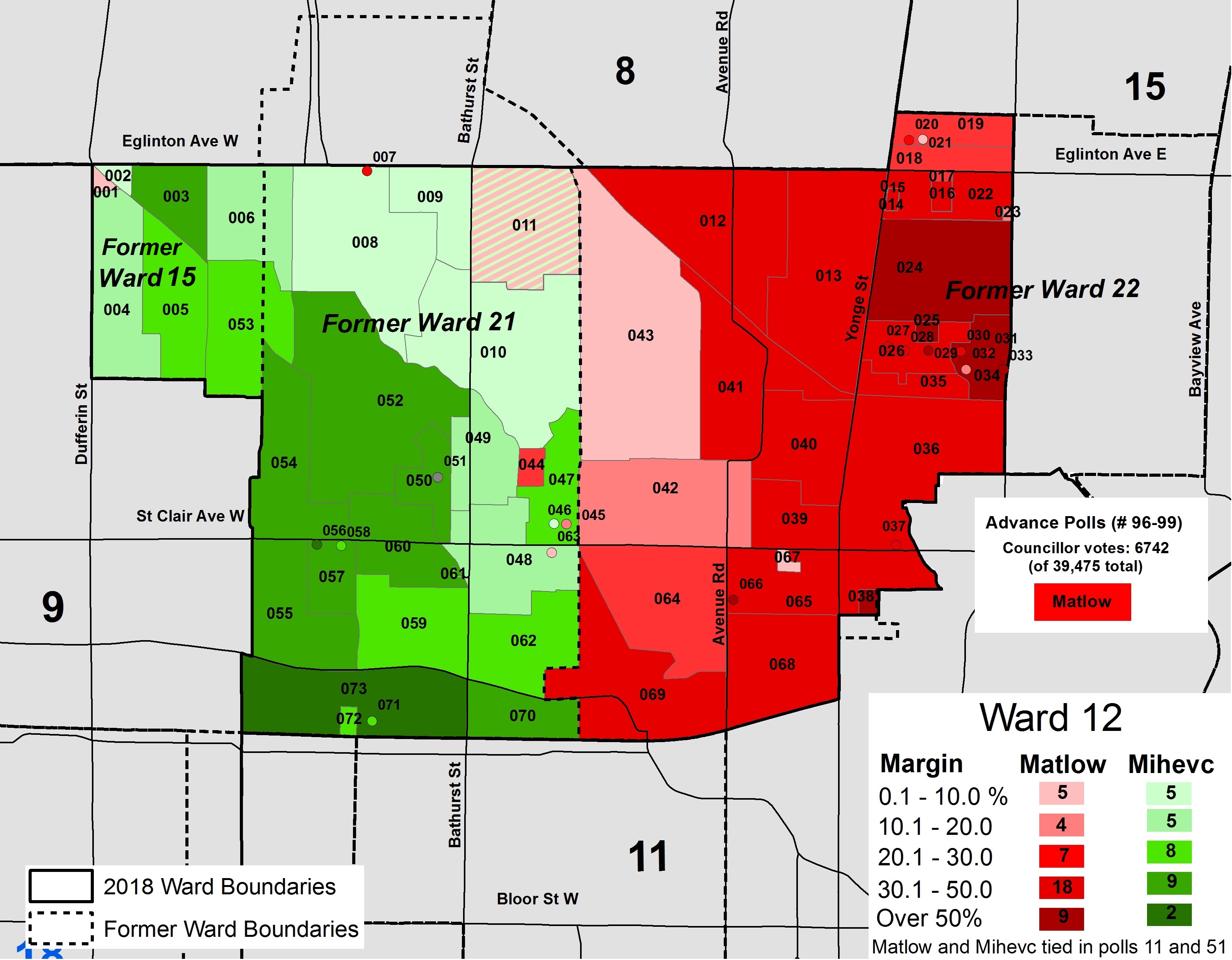 Mapping the council race in Ward 12 – Toronto-St. Paul’s – Sean Marshall