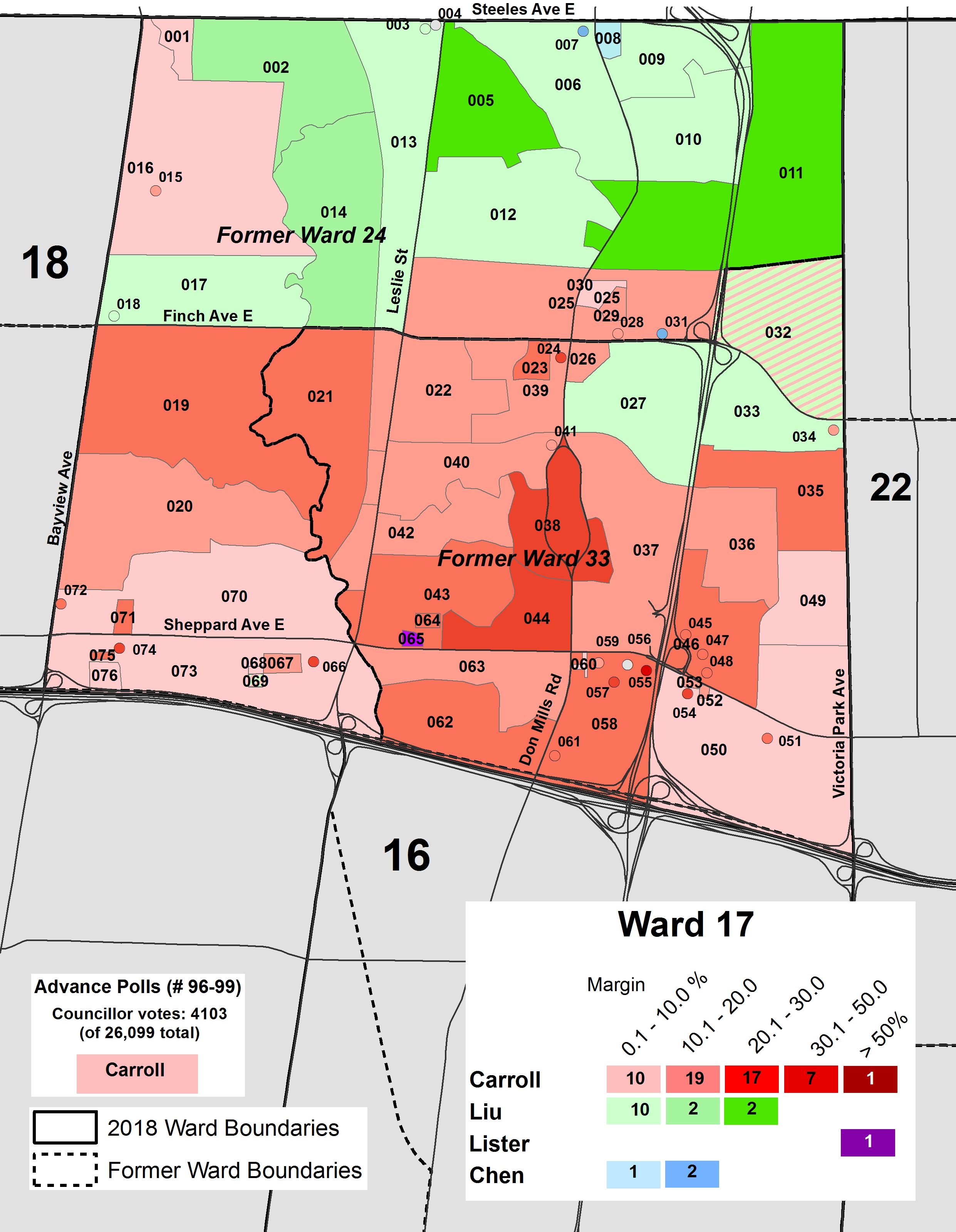 Return of the old guard: mapping results of Ward 17 – Don Valley North ...